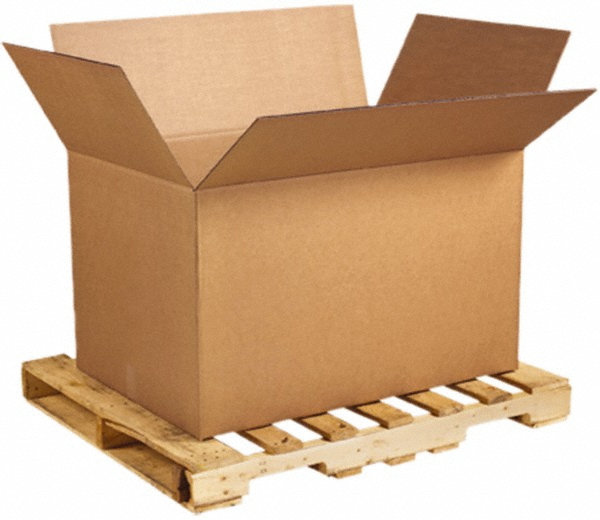 Made in USA - Heavy-Duty Corrugated Shipping Box: 41" Long | MSC Direct