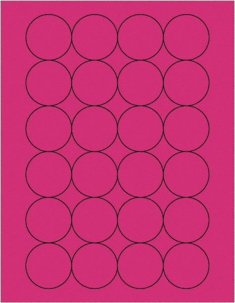 Tape Logic - Label Maker Label: Fluorescent Pink, Paper, 1-21/32" OAL ...