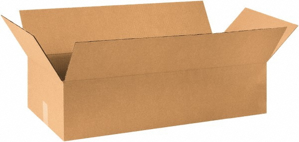 Made in USA - Corrugated Shipping Box: 36" Long, 21" Wide, 10" High ...