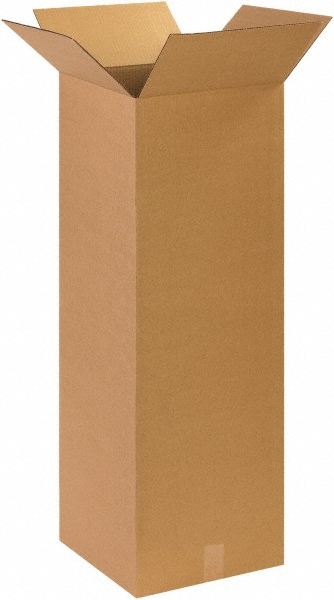 Made in USA - Corrugated Shipping Box: 14" Long, 14" Wide, 36" High ...