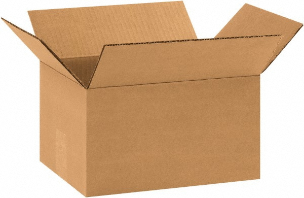Made in USA - Corrugated Shipping Box: 11" Long, 8" Wide, 6" High | MSC ...