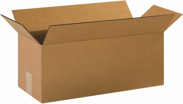 Made in USA - Corrugated Shipping Box: 20" Long, 8" Wide, 8" High | MSC ...