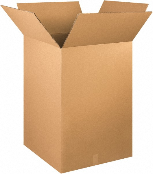 Made in USA - Heavy-Duty Corrugated Shipping Box: 24