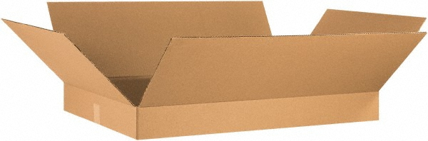 Made in USA - Corrugated Shipping Box: 36" Long, 24" Wide, 4" High ...