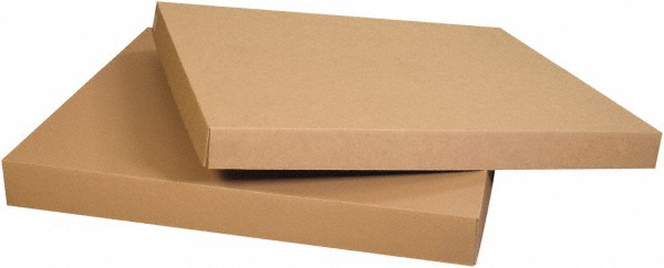 Made in USA - Heavy-Duty Corrugated Lid: Rectangle, 48" OAL, 40" OAW, 5 ...