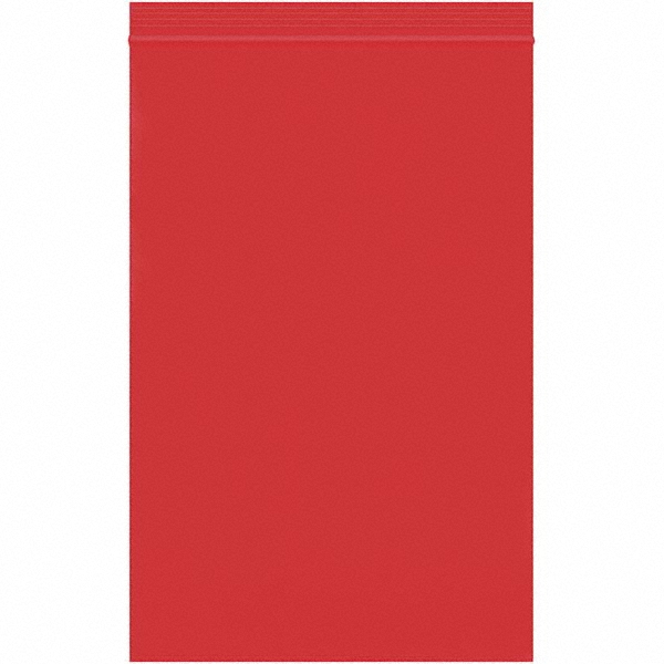 Value Collection - 6X9 2MIL RED 1000/PK RECLOSABLE POLY BAG | MSC Direct