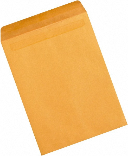 Made in USA - Natural Kraft Mailing Envelope: 12" Wide, 15-1/2" Long ...