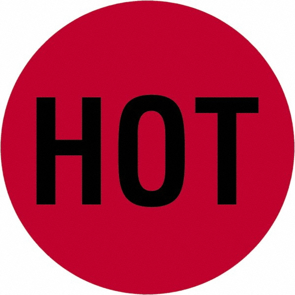Tape Logic - Label Maker Label: Red & Black, Paper, 2" OAL, 2" OAW, 500 ...