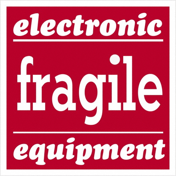 Tape Logic - Label Maker Label: Red & White, Paper, 4" OAL, 4" OAW, 500 ...