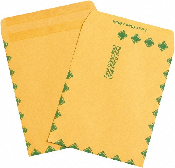 Made in USA - Natural Kraft Mailing Envelope: 10" Wide, 13" Long | MSC ...