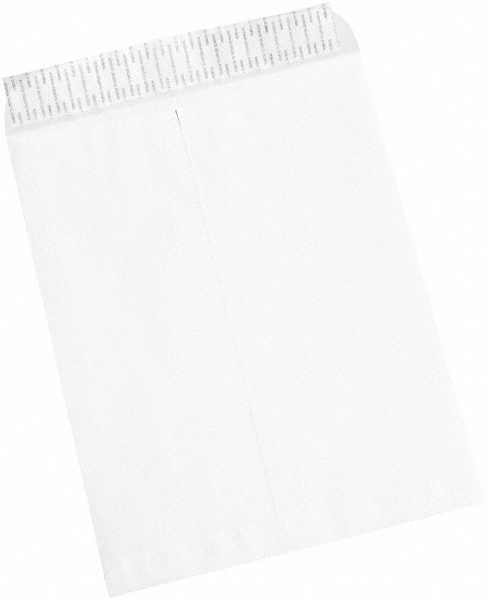 Made in USA - White Catalog Mailing Envelope: 12" Wide, 15-1/2" Long ...