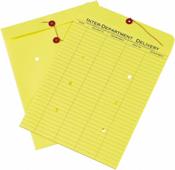 Made in USA - Inter-Department Mailing Envelope: 10" Wide, 13" Long ...