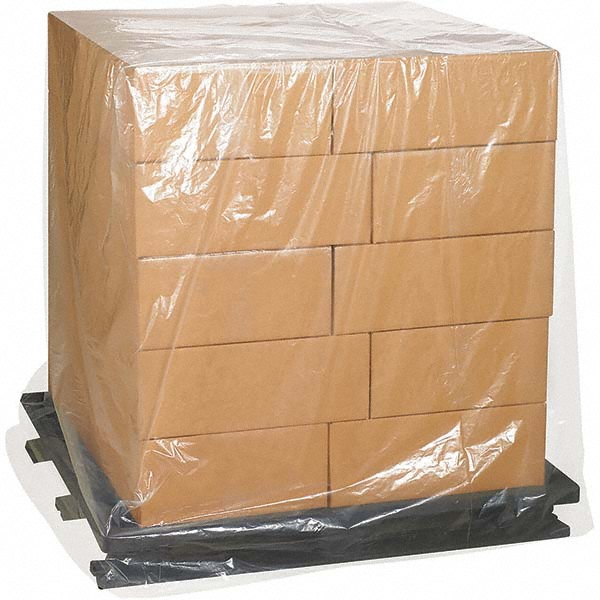 Made in USA - Pallet Cover Liner: 48" Wide, 42" Long, 66" High | MSC Direct