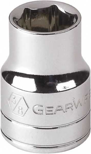 GEARWRENCH - Standard Hand Socket: 1/4" Drive, 1/2" Socket, 6-Point ...