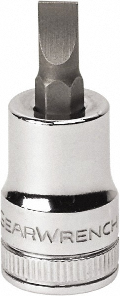 GEARWRENCH - 4mm, 3/8" Drive Slotted Screwdriver Socket | MSC Direct