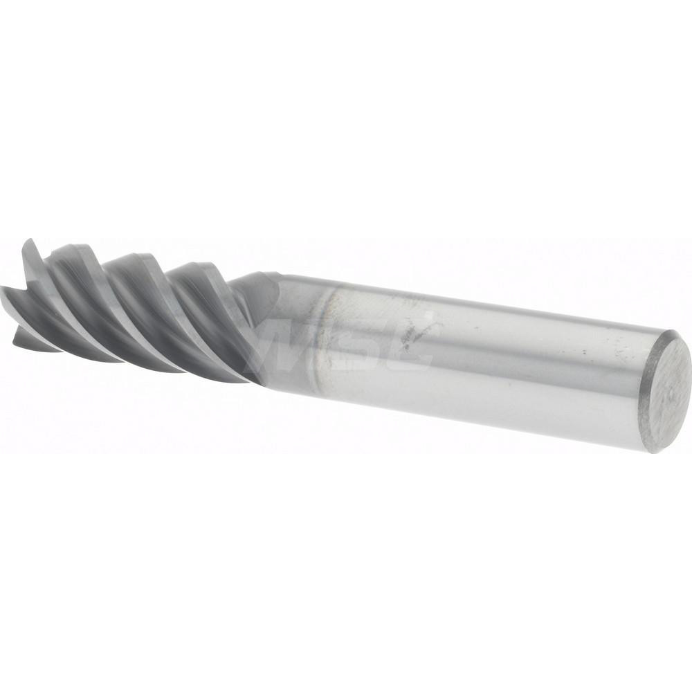 Supermill - Corner Radius End Mill: 1/2" Dia, 1-1/4" LOC, 0.0150 ...