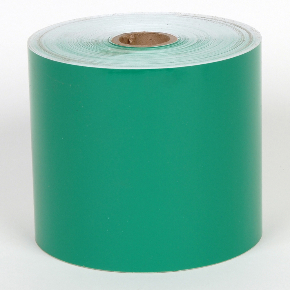 Cobra Systems - Vinyl Tape: 4" x 150', Green | MSC Direct
