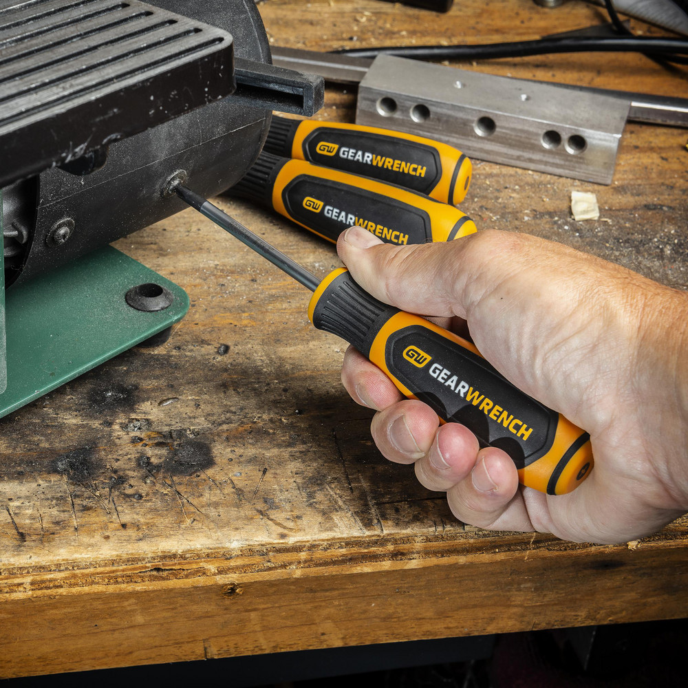 GEARWRENCH - Screwdriver Set: 6 Pc, Phillips & Slotted | MSC Direct