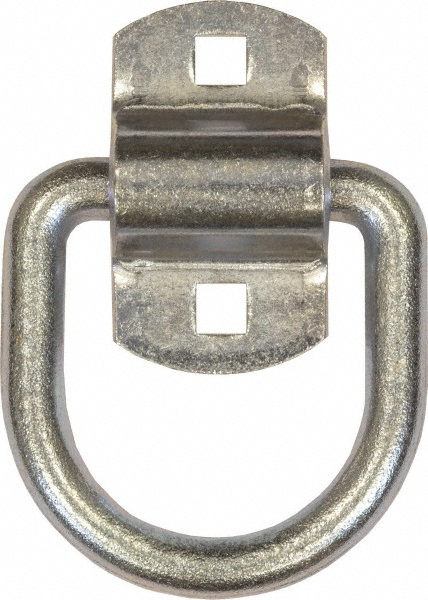 Buyers Products - 1/2" STL WHT ZINC PLT D-RING W/2-HOLE BRACKET | MSC ...
