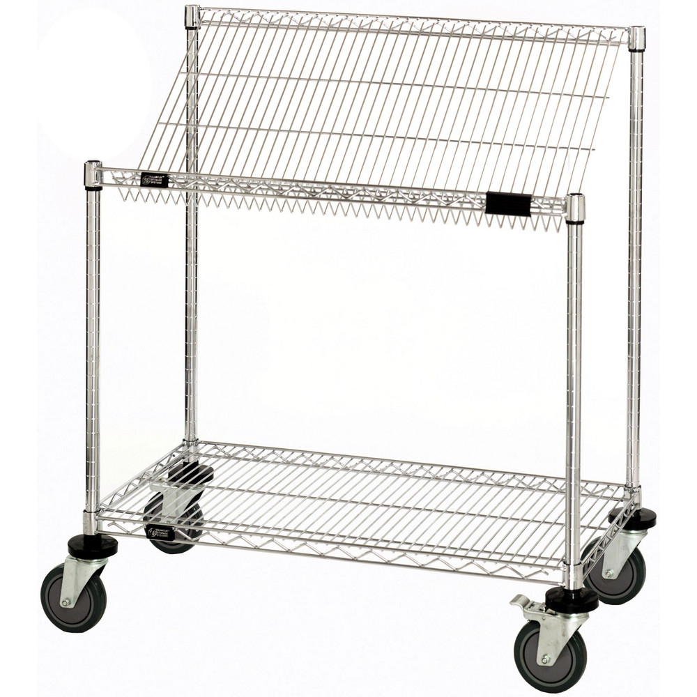 Quantum Storage - Wire Shelving: Shelving Type: Mobile Cart; Starter or ...