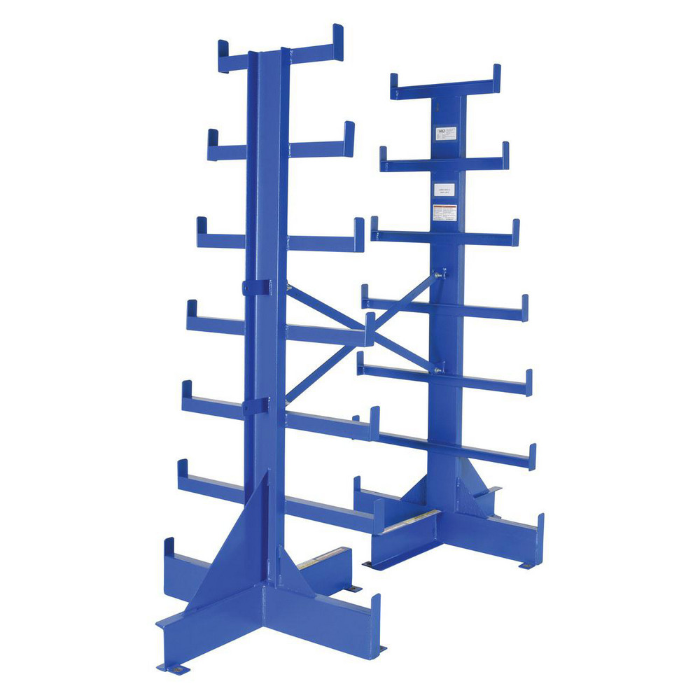 Vestil - Steel Starter Unit Cantilever Rack: 84.0625" Wide, 38" Deep ...