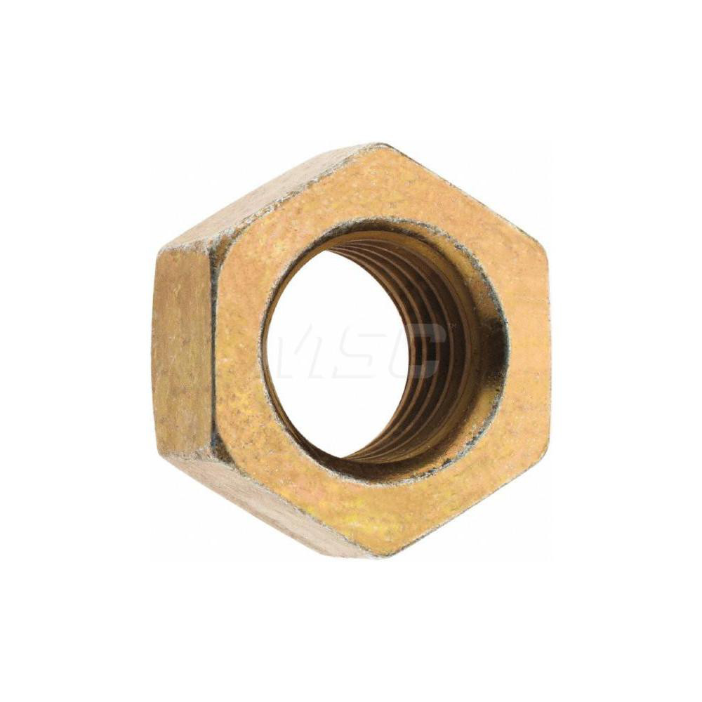 Made in USA - Hex Lock Nut: Distorted Thread Lock, 3/4-16, Grade C ...