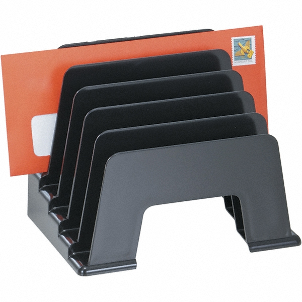 UNIVERSAL - Black Inclined File Sorter | MSC Direct