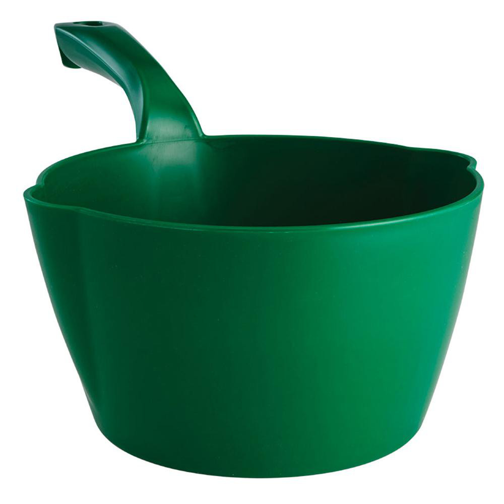 Vikan - Round Bowl Scoop, 67.6 FL oz, Green | MSC Direct