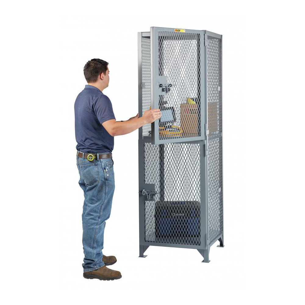 Little Giant® - 24"X24" 2 CMPRTMNT STORAGE LOCKER | MSC Direct