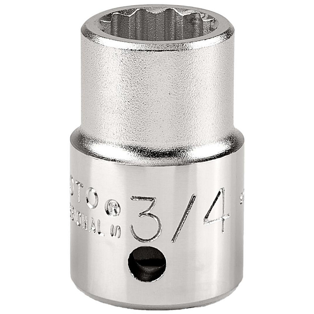 Proto - Standard Hand Socket: 3/4" Drive, 3/4" Socket, 12-Point | MSC ...