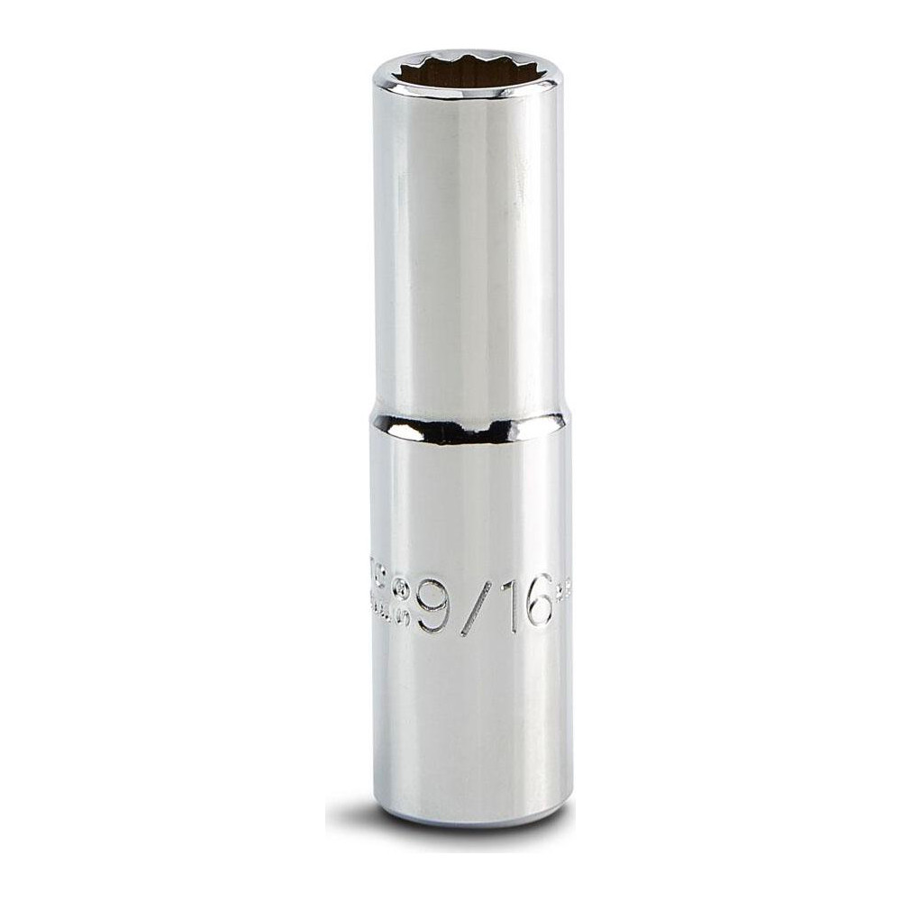 Proto - Deep Hand Socket: 1/2" Drive, 9/16" Socket, 12-Point | MSC Direct