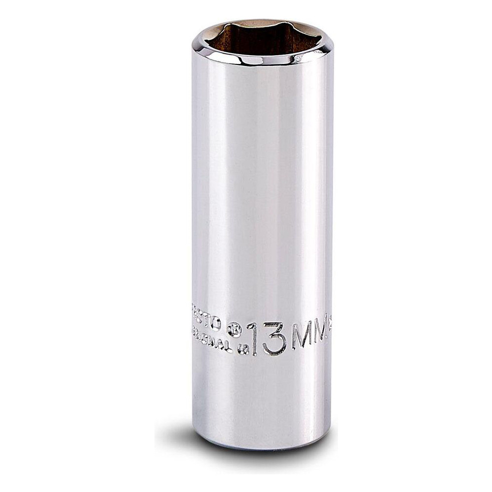 Proto - Deep Hand Socket: 3/8" Drive, 13.00 mm Socket, 6-Point | MSC Direct