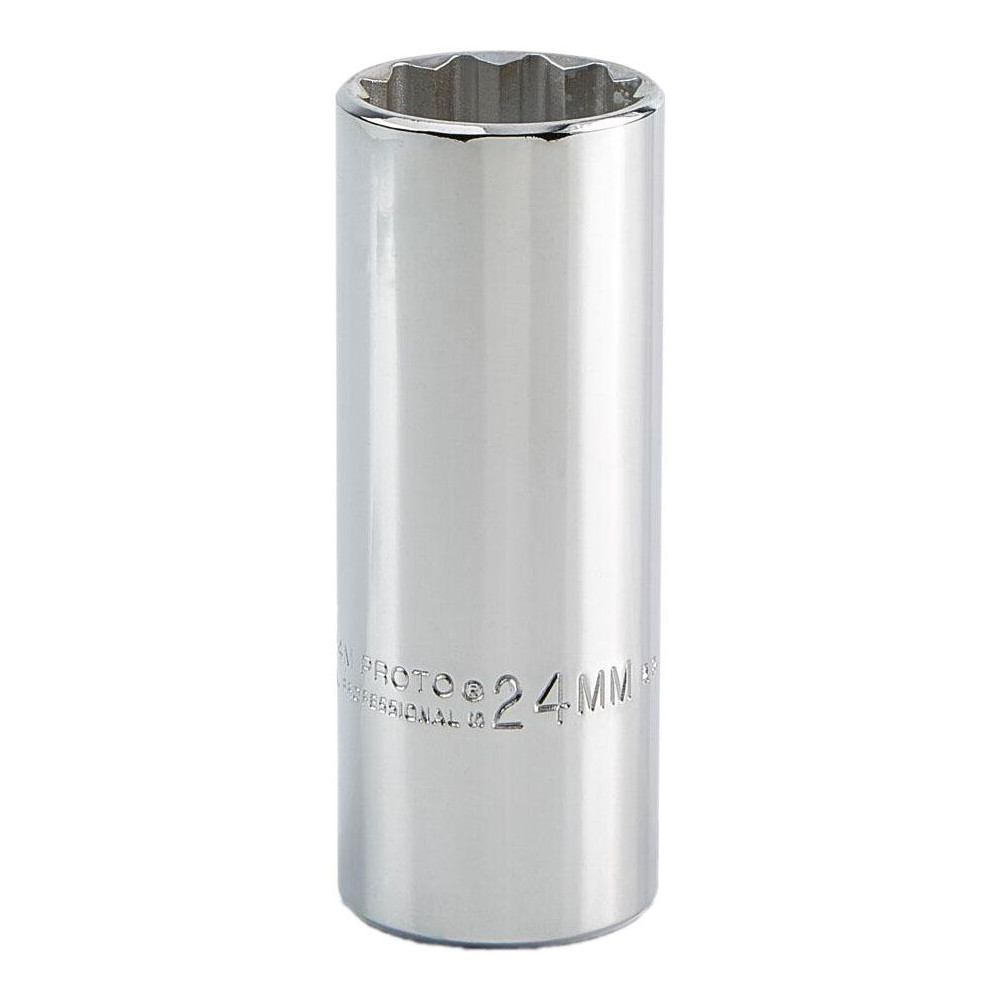 Proto - Deep Hand Socket: 1/2" Drive, 24.00 mm Socket, 12-Point | MSC ...