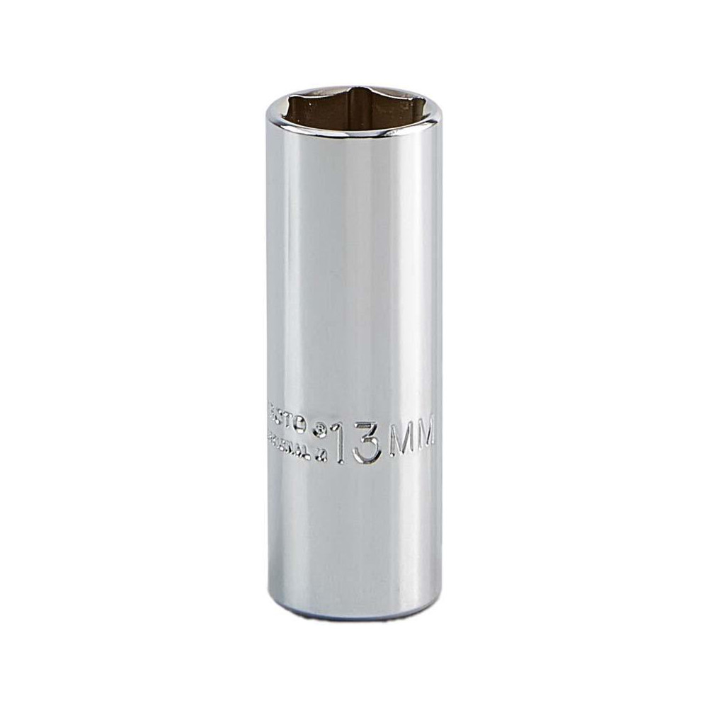 Proto - Deep Hand Socket: 1/4" Drive, 13.00 mm Socket, 6-Point | MSC Direct