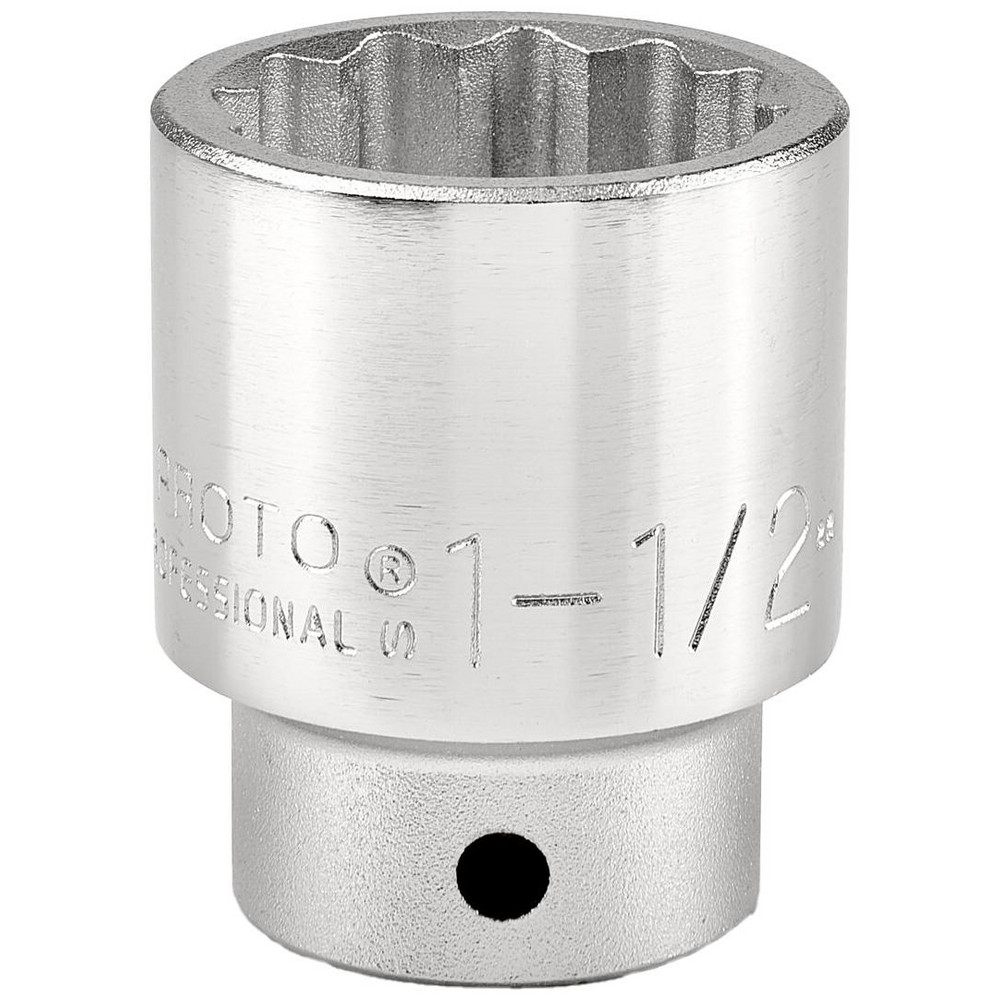 Proto - Standard Hand Socket: 3/4" Drive, 1-1/2" Socket, 12-Point | MSC ...