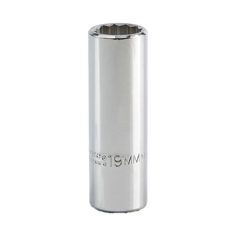 Proto - Deep Hand Socket: 1/2" Drive, 19.00 mm Socket, 12-Point | MSC ...