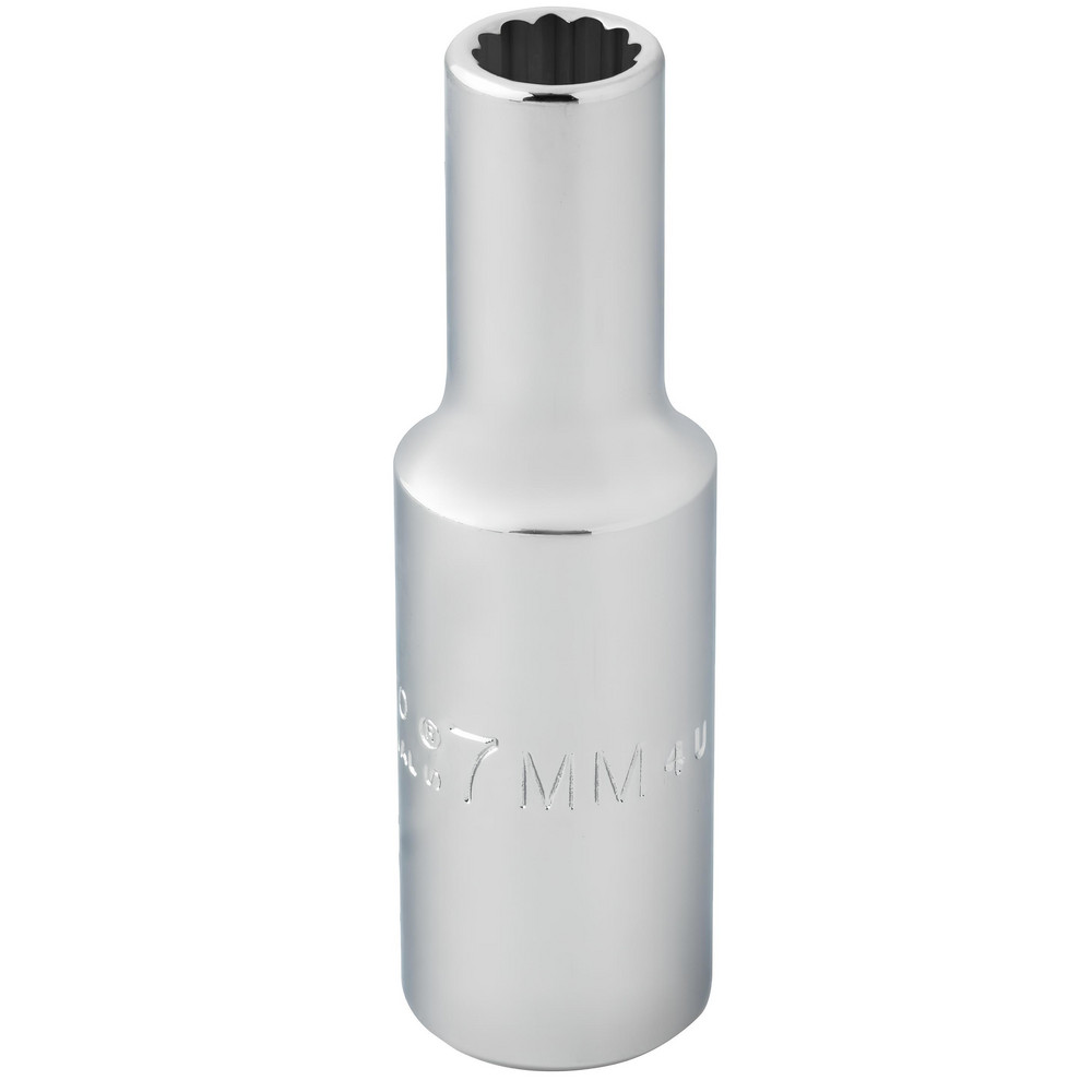 Proto - Deep Hand Socket: 3/8" Drive, 7.00 mm Socket, 12-Point | MSC Direct