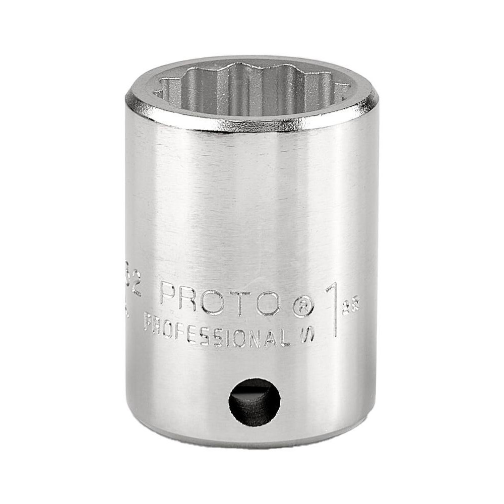 Proto - Standard Hand Socket: 3/4" Drive, 1" Socket, 12-Point | MSC Direct