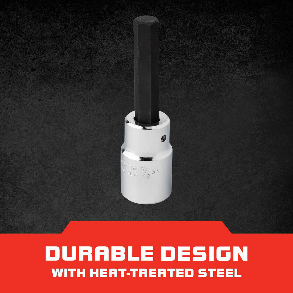 Proto - Hand Hex Bit Socket: 1/2" Drive, 5/8" Hex | MSC Direct