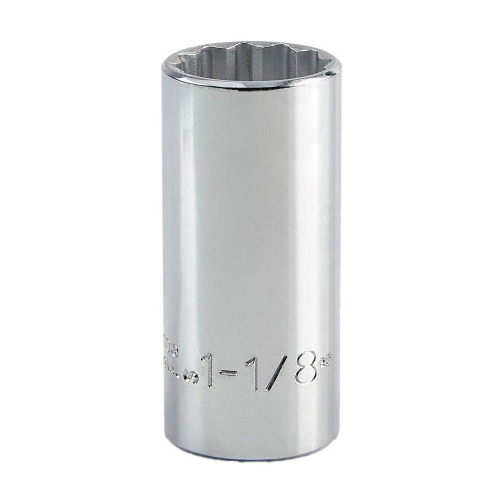 Proto - Deep Hand Socket: 1/2" Drive, 1-1/8" Socket, 12-Point | MSC Direct