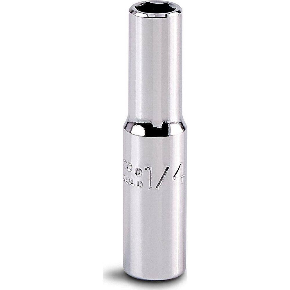 Proto - Deep Hand Socket: 1/4" Drive, 1/4" Socket, 6-Point | MSC Direct