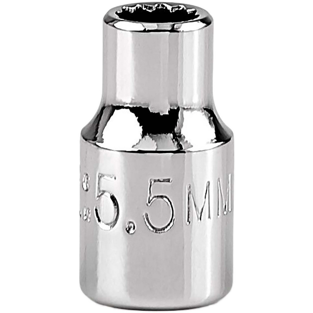 Proto - Standard Hand Socket: 1/4" Drive, 5.00 mm Socket, 12-Point ...