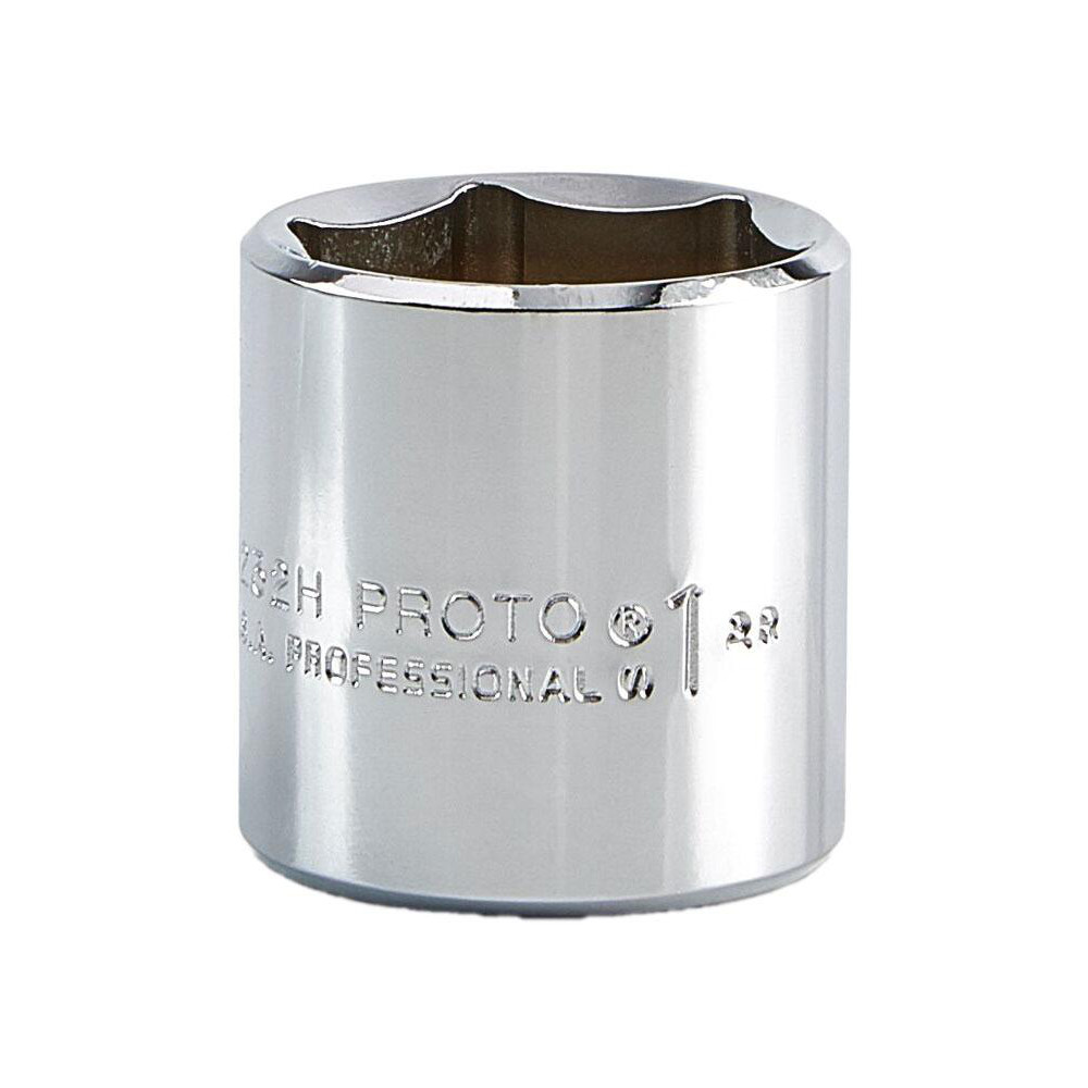 Proto - Standard Hand Socket: 3/8" Drive, 1" Socket, 6-Point | MSC Direct