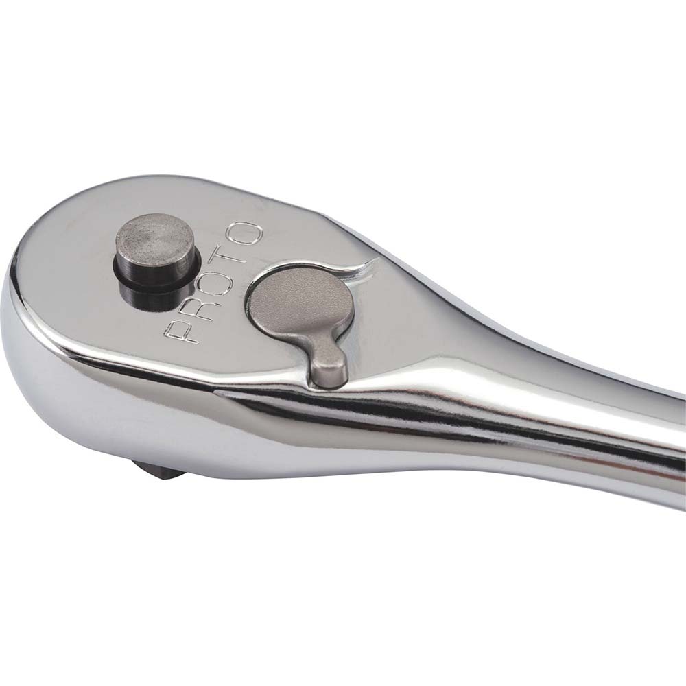 Proto - Quick-Release Ratchet: 3/8" Drive, Pear Head | MSC Direct