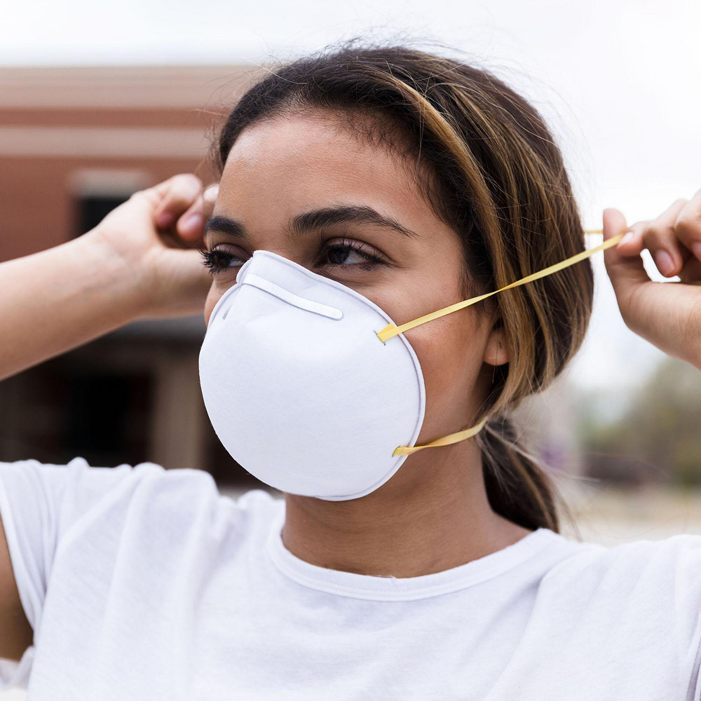 Altor Safety - N95 Respirator: Contains Nose Clip, White, Size ...