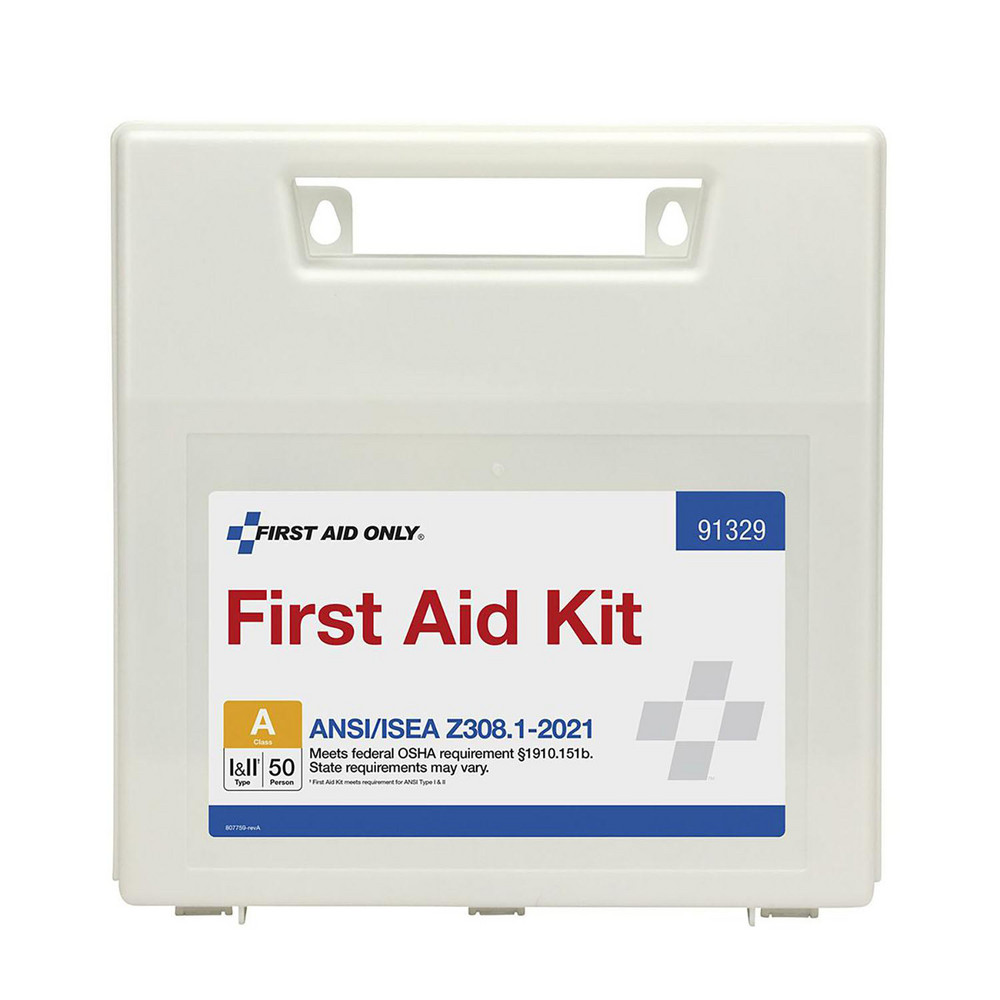 First Aid Only - 184 Pc Industrial & First Aid First Aid Kit for 50 ...