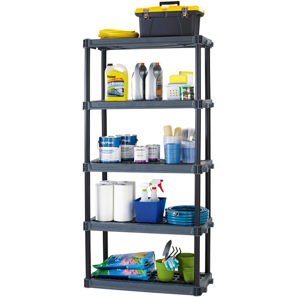 Plano Molding - Plastic Shelving: Shelving Type: Free Standing; Shelf ...