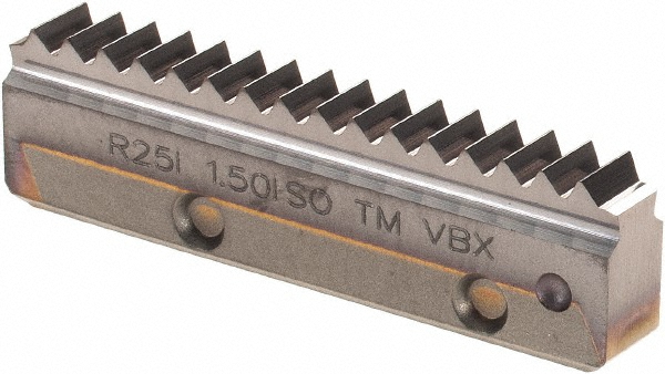 Vargus - R25I1.50ISOTMVBX Carbide Thread Mill Insert - 40160244 - MSC ...