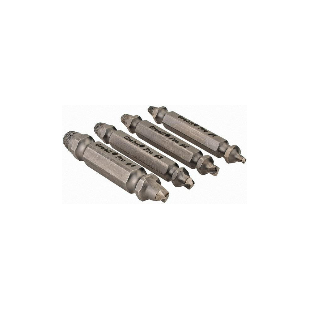 Alden - Bolt & Screw Extractor: 4 Pc | MSC Direct