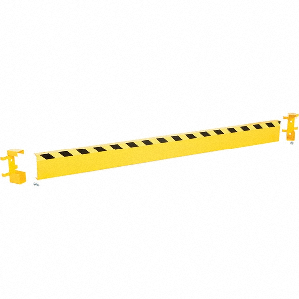Vestil - Channel Guard Rail: Yellow, Powder Coated | MSC Direct